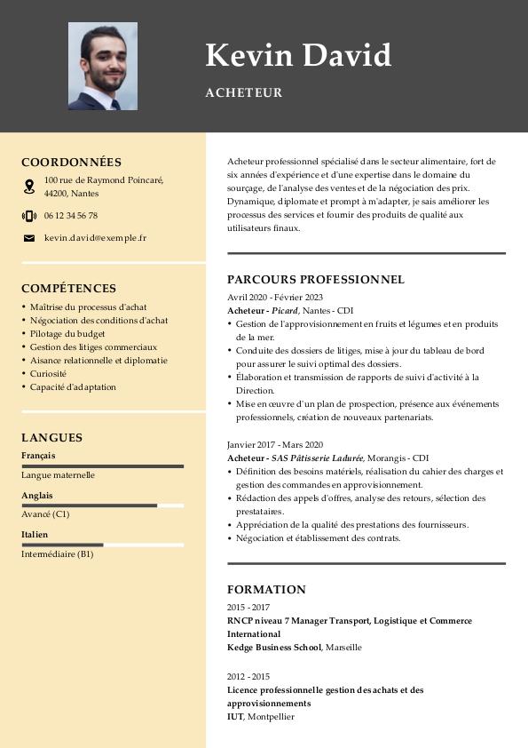 CV biologiste : nos exemples, votre succès | monCVParfait