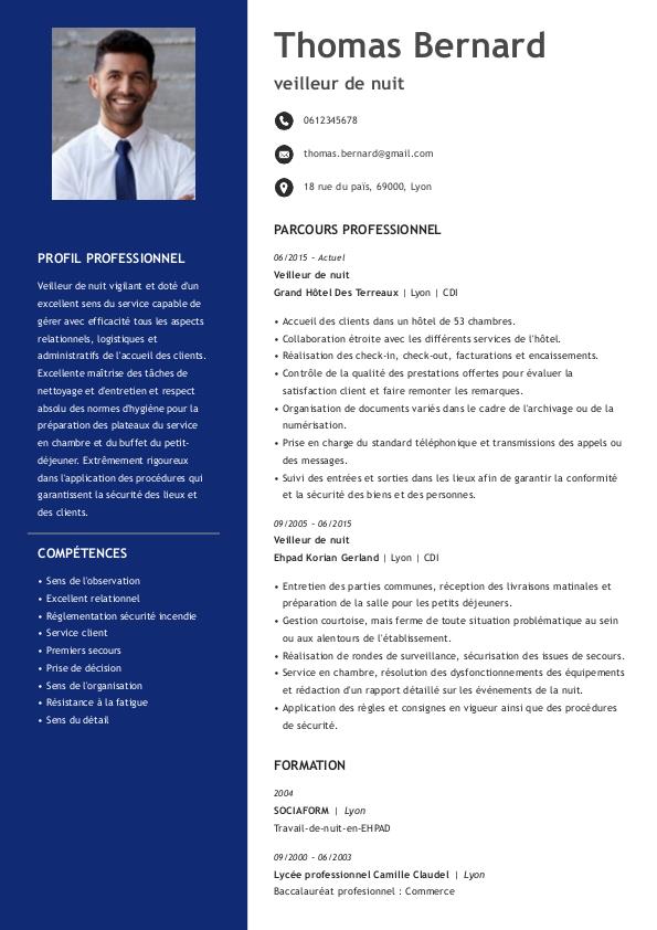Exemples de CV de directeur commercial | monCVParfait