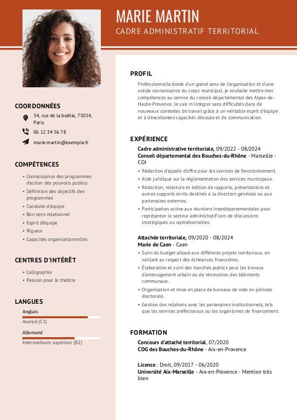 CV cadre : exemples à télécharger et guide détaillé (2025)