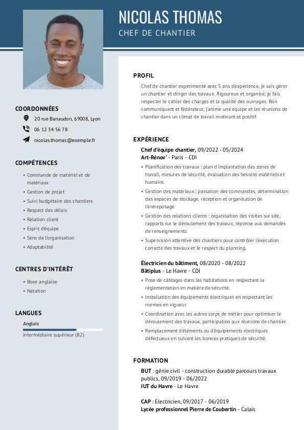 Pourquoi Faire Un Cv Avec Un Chef D’Entreprise – ATEEP